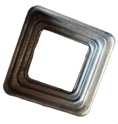 Silver Stainless Steel 316 Square Railing Pipe Base At Rs 215 Piece In Ahmedabad