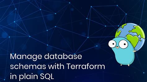 Manage Database Schemas With Terraform In Plain Sql Atlas Open Source Database Schema