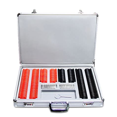 Eye Test Optometry Box Ophthalmic Optical Instrument 266 Trial Lens Set