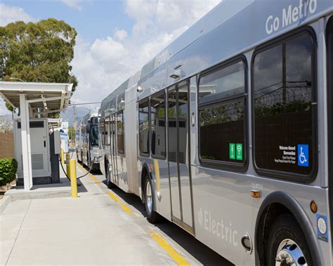 Los Angeles Metro Bus Fleet Los Angeles Metro Equips Entire Bus Fleet