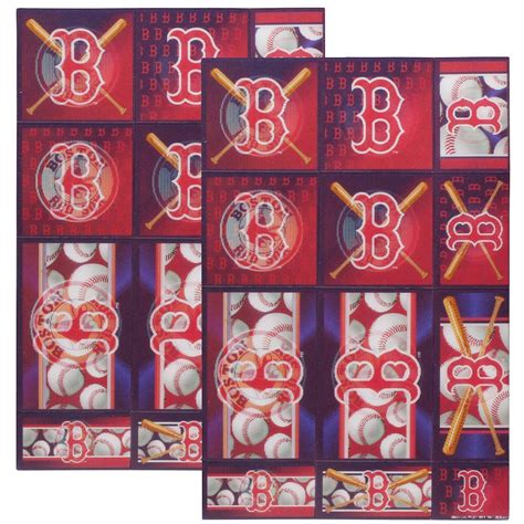 Boston Red Sox 2 Pack 3d Sticker Sheets