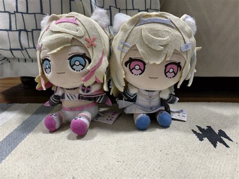 Fuwamoco Hololive Friends Plushies Hobbies And Toys Toys And Games On