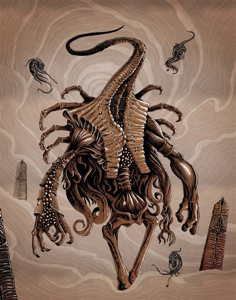Tom Govezensky Lovecraftian Designs And Other Monsters