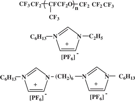 Molecular Structures Of Pfpe L P206 And L P6d6 Download Scientific