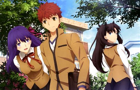 Rin Sakura And Shirou Rfatestaynight Rin Sakura And Shirou Rfatestaynight