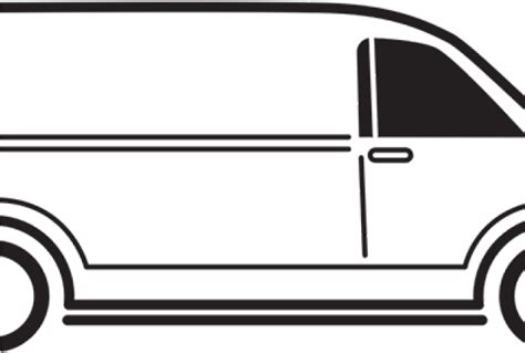 Vans Clipart Black And White Black And White Clip Art Van Png