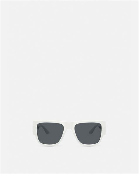 Greca Sunglasses White Versace Uk