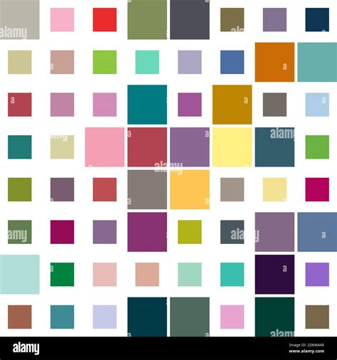 Random Size Squares Vector Illustration Squares Design Element Square Pattern Blocks