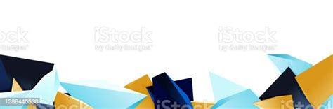삼각형 모자이크 추상 배경 3d 삼각형 낮은 폴리 모양 커버 배너 전단지 및 포스터 및 기타 기하학적 벡터 그림 0명에 대한 스톡 벡터 아트 및 기타 이미지 Istock