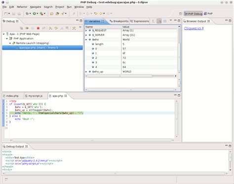 Xdebug Debugging Graphique Avec Eclipse Pdt