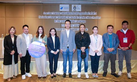 Sonp จัดอบรมองค์กรสื่อดิจิทัล หาแนวทางสร้างรายได้ธุรกิจสื่อออนไลน์ใหม่
