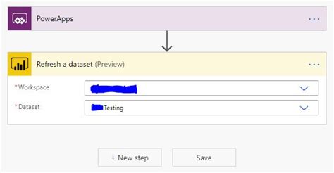 refresh power bi dataset from report using power automate cittabase