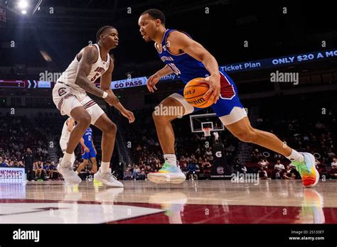 December 30 2024 Presbyterian Forward Kaleb Scott 30 Drives On
