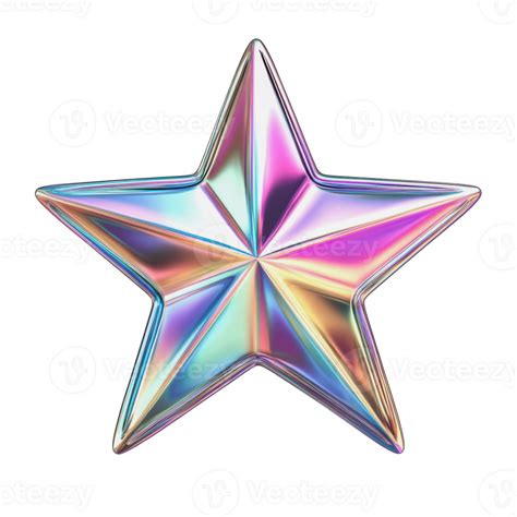 Shiny Star Shaped Decoration 49111637 Png