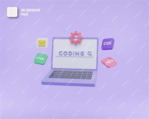 Premium Psd 3d Web Development Or Software Development Or Web Design