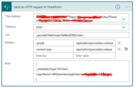 Adding User To Sharepoint Group Using Ms Flow Error Microsoft