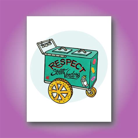 Respect Street Vendors Print Garzig