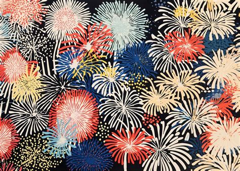 Colorful Fireworks Pattern Art Backgrounds Free Photo Illustration Rawpixel