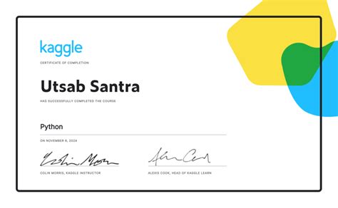 utsab santra on linkedin utsab santra completed the python course on