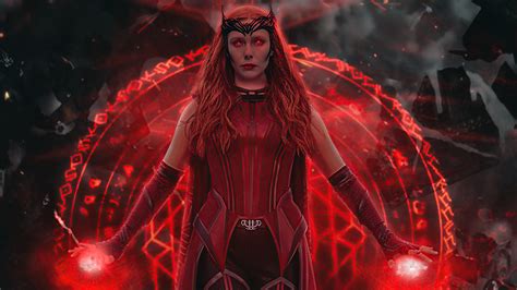 2048x1152 Wanda Maximoff Chaos Magic Wallpaper 2048x1152 Resolution Hd