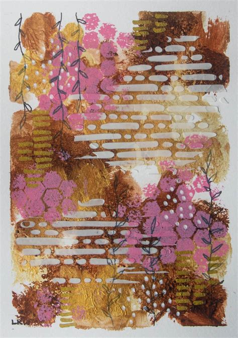 Original Mixed Media Unframed Art Piece Etsy
