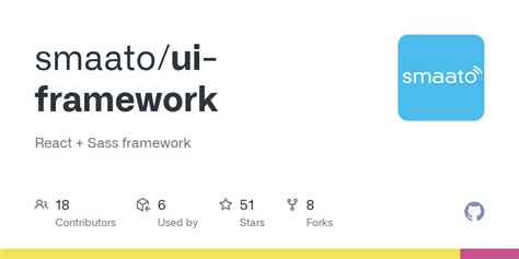 Github Smaatoui Framework React Sass Framework