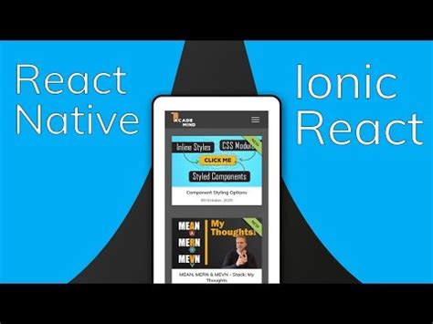 Ionic Vs React Native Which Framework Is The Best