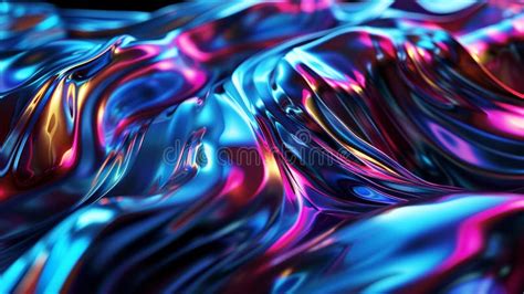 Colors Blend Creating A Mesmerizing Visual Journey Generative Ai