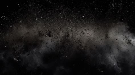 Texture Of Dust Particles With Black Powder Splatter Background Sketch
