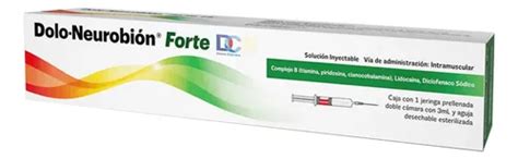 Dolo Neurobión Forte Solución Inyectable 1 Jeringa 3ml Mercadolibre