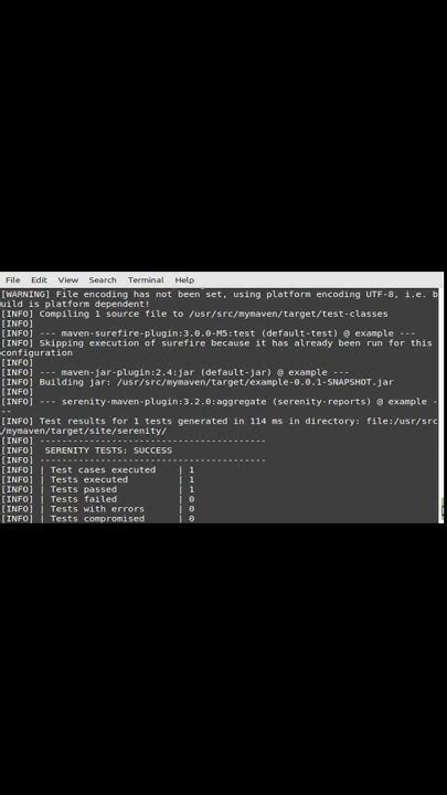Testing Java Maven Surefire Serenity Junit5 Sieve Segment Cli Youtube