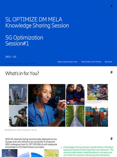 5g Optimization Kss Session1 Cw18 Pdf Lte Telecommunication Computer Networking