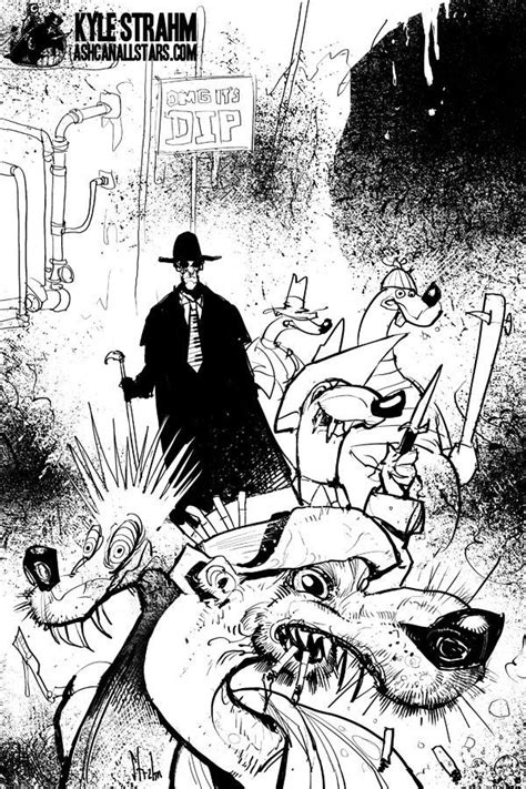 Judge Doom And The Toon Patrol By Kyle Strahm By Ashcanallstars On