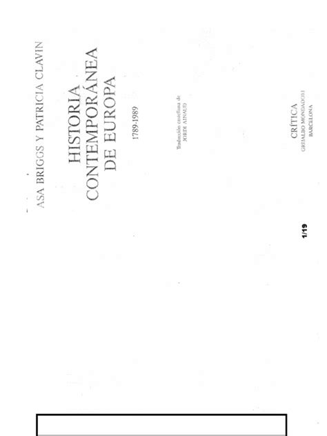 Briggs Y Clavin Cap 7 Un Nuevo Orden Pdf