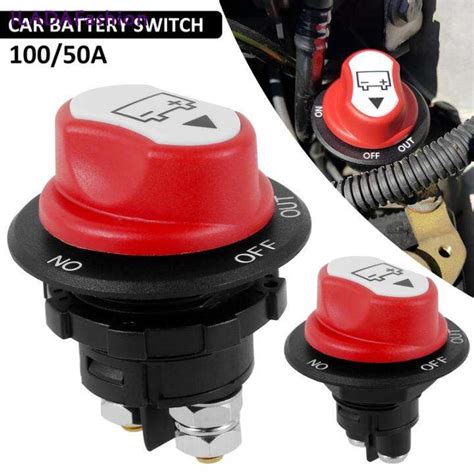 Heavy Duty Battery Shut Off Switch 12v 48v Battery Disconnect Switch