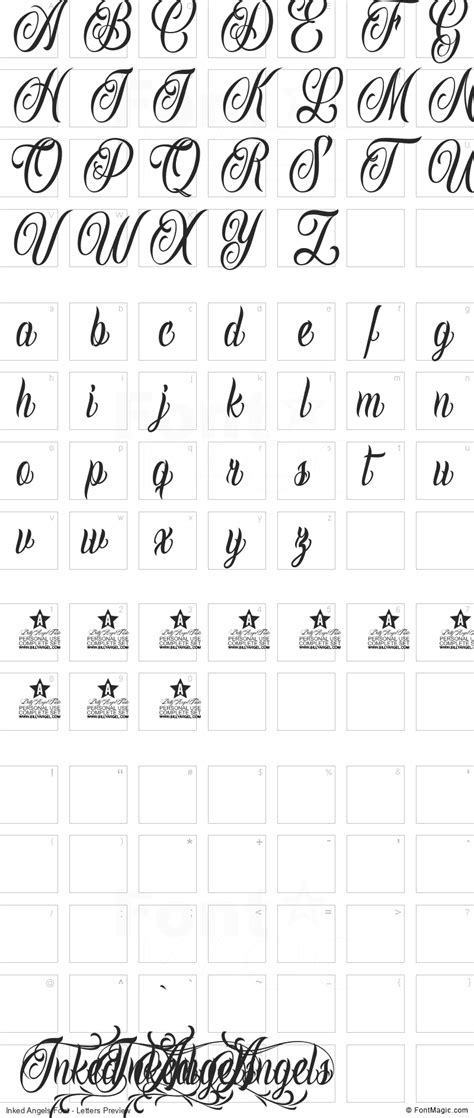 Inked Angels Font Fontmagic