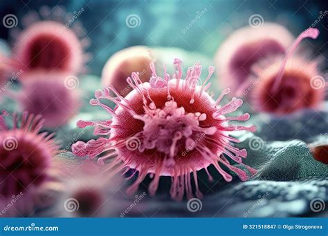 Bacterial Colony Under Microscope Stock Image Image Of Science Medicine 321518847