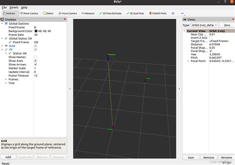 【ros2机器人入门到实战】学会使用rviz2 Tf组件rviz2 Tf Csdn博客