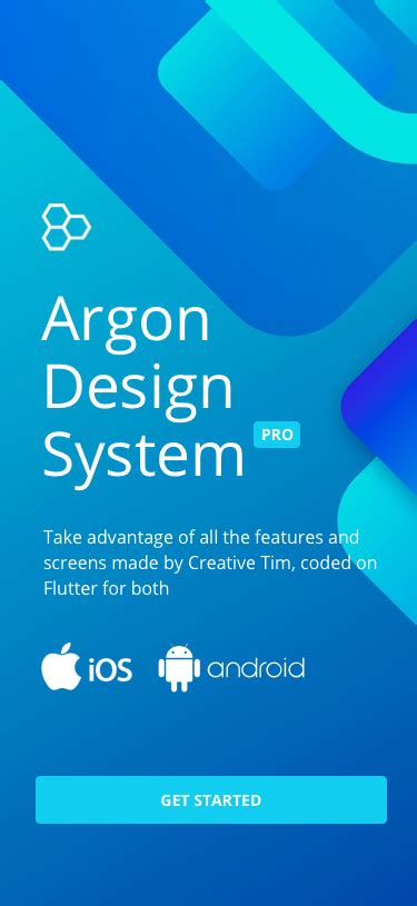 Argon Pro Flutter By Creative Tim