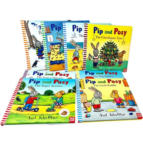 Pip And Posy Series 8 Board Books Collection Set By Axel Scheffler Babe Puddle EBay UK