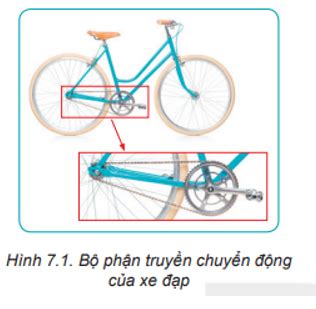 Quan sát Hình và cho biết Bộ phận nào được dùng để truyền chuyển động từ bàn đạp đến bánh xe