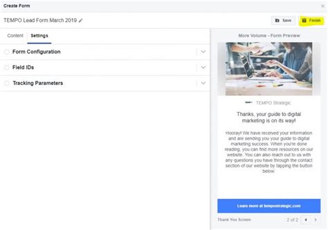 How To Create Lead Form Facebook And Instagram Ads March