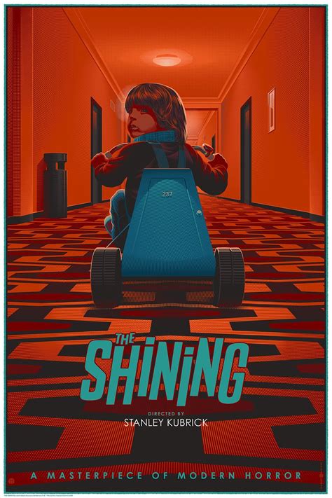 The Shining Original Movie Poster Modern Poster Layouts