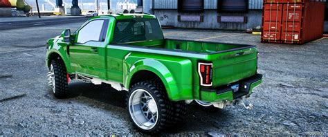 Anylevel Ford F450 Single Cab On Jtx Forged Wheels Gta 5 Vehicle Mod
