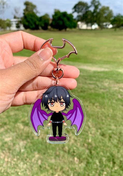 Cassian Chibi Keychain Acotar A Court Of Silver Flames Sarah J Maas Etsy