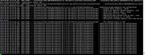 Portal启动后持续报无法找到admin Service的错 · Issue 1334 · Apolloconfigapollo · Github
