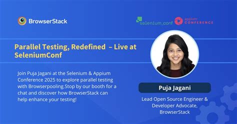 seleniumconf2025 selenium testautomation browserstack