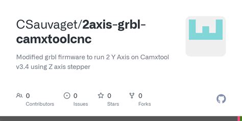 GitHub CSauvaget Axis Grbl Camxtoolcnc Modified Grbl Firmware To Run Y Axis On Camxtool V