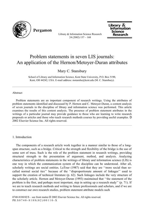 Free Printable Problem Statement Templates Ppt Excel Project Business