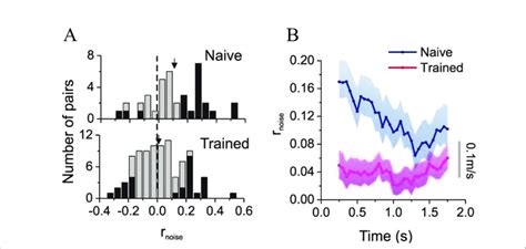 Figure3 Training Effects On Behavior And Interneuronal Correlations Download Scientific